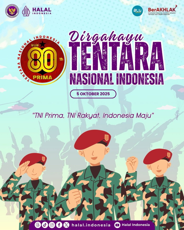 Dirgahayu ke-80 Tentara Nasional Indonesia: TNI Prima, TNI Rakyat ...